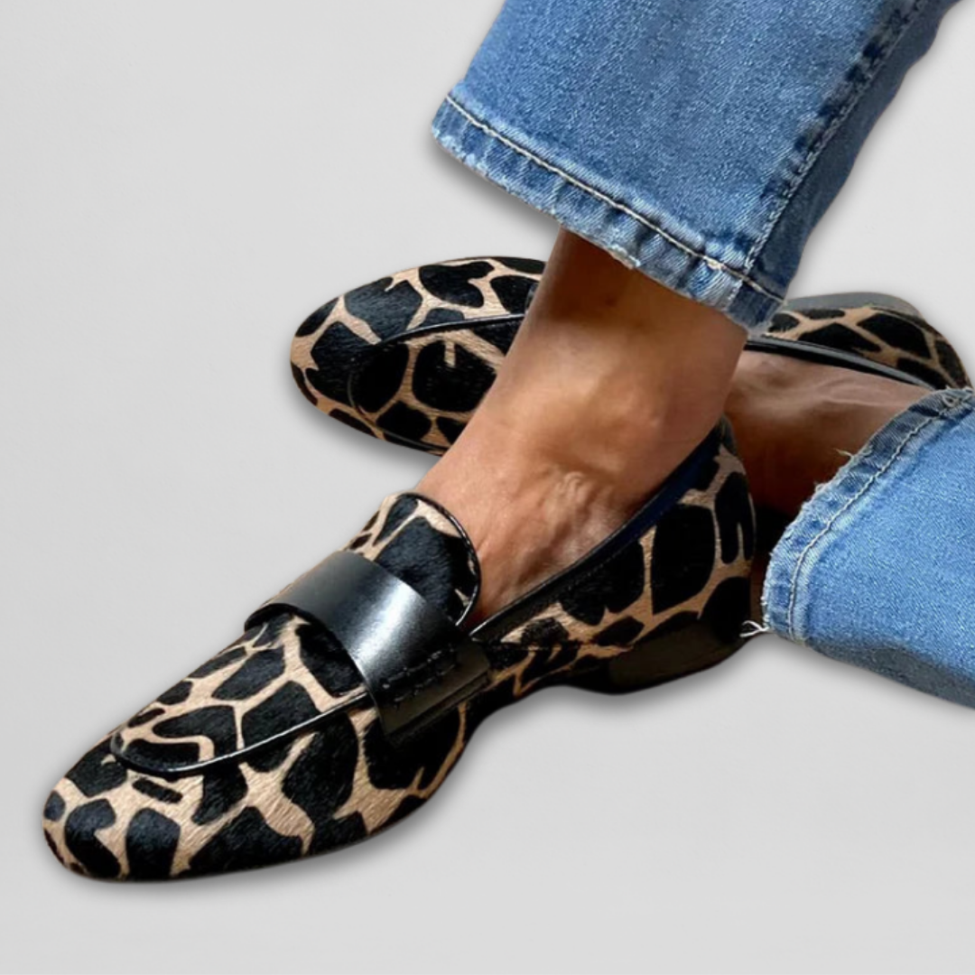 Leopard Print Loafer | Animal-Inspired Design – NORÁ Hamptons