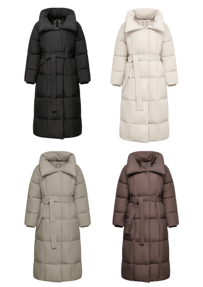 BLAIRE | ULTRA LONG BULLET BUTTON PUFFER JACKET – NORÁ Hamptons